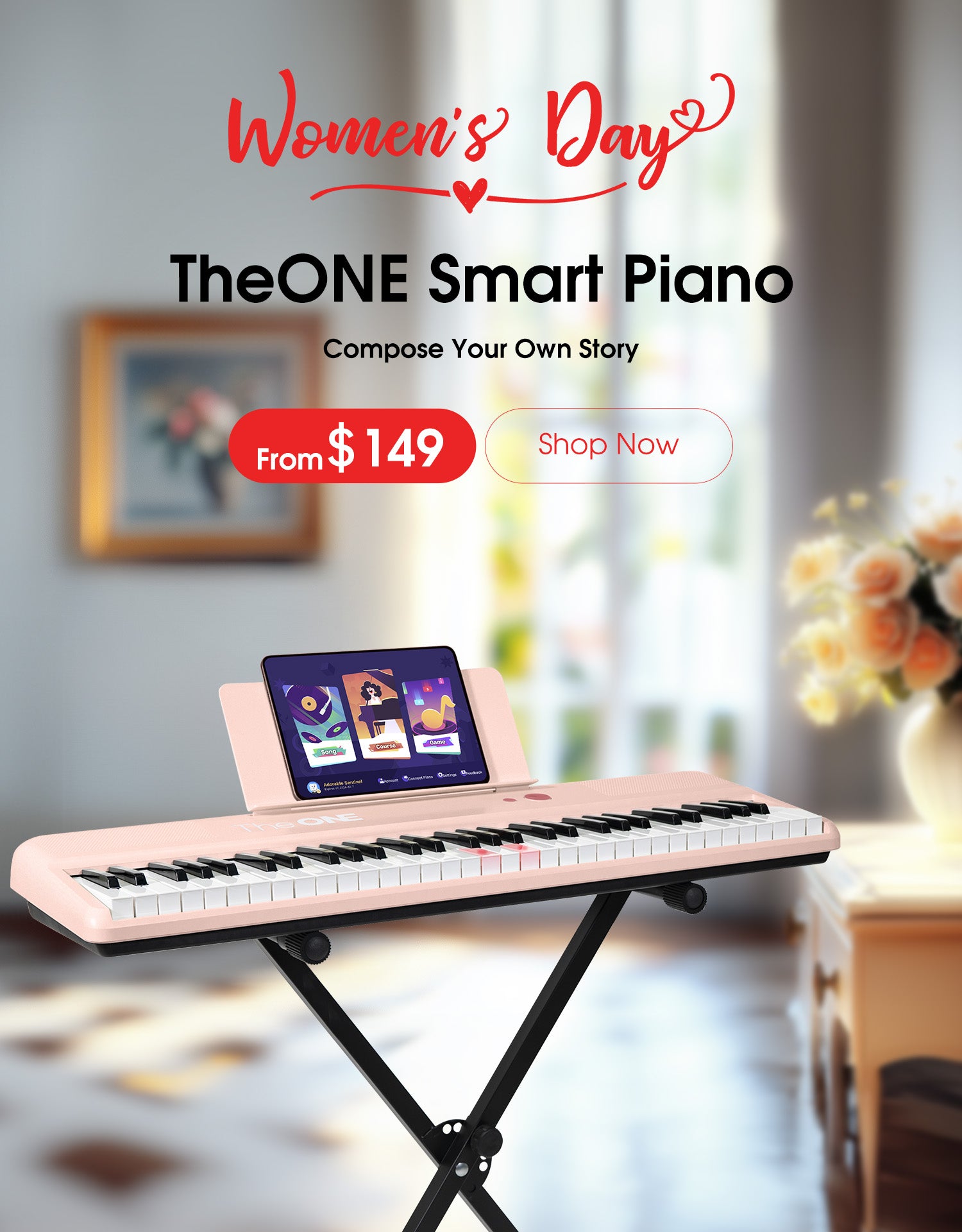 The ONE Music | Smart Pianos, Keyboards, Drums - Music Store