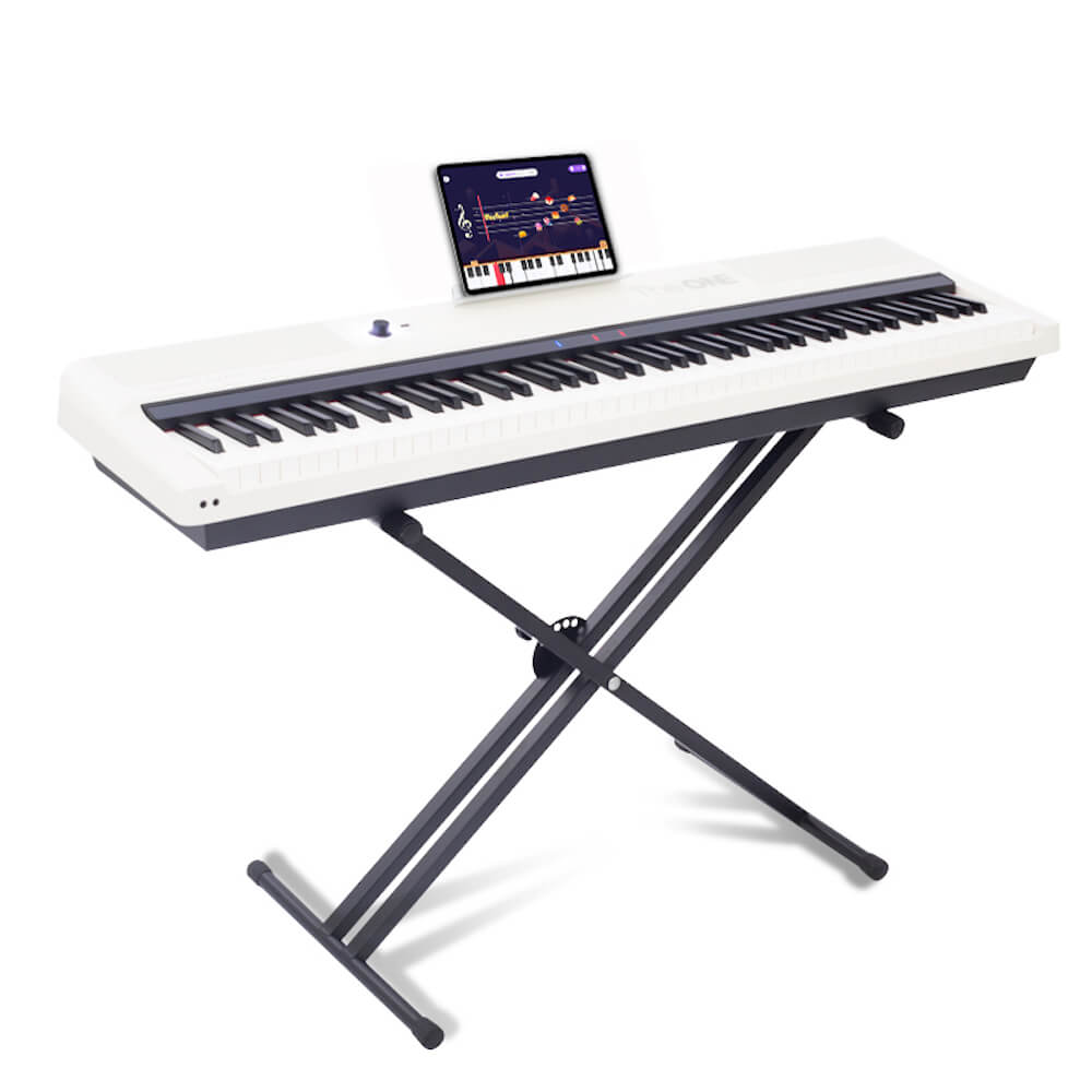 The ONE TON Smart Keyboard Pro, 128 Polyphonies Graded Hammer Action ...